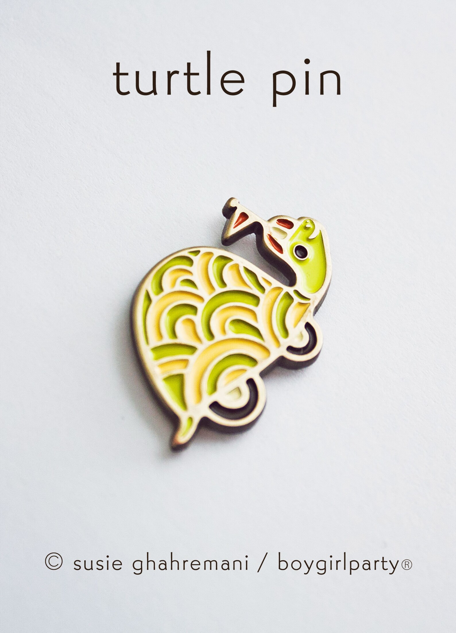 Turtle Car Enamel Pin Turtle With Wheels Turtle Lapel Pin | Etsy