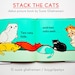 Child Gift, CAT Picture Book, STACK the CATS, Susie Ghahremani ...