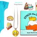 Book Baby Clothes — Book Lover Gift for Baby Shower — Reading Animals ...