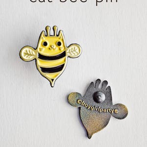 Bumble Bee Lapel Pin -- Honey Bee Pin -- Save the Bees Pin ...