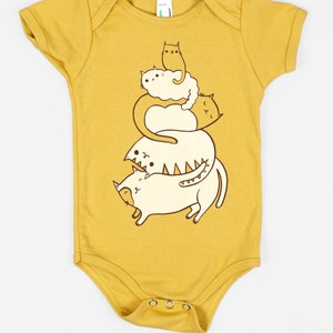 Cat Baby Clothes Cat Baby One Piece Cat Baby Bodysuit Organic Baby ...