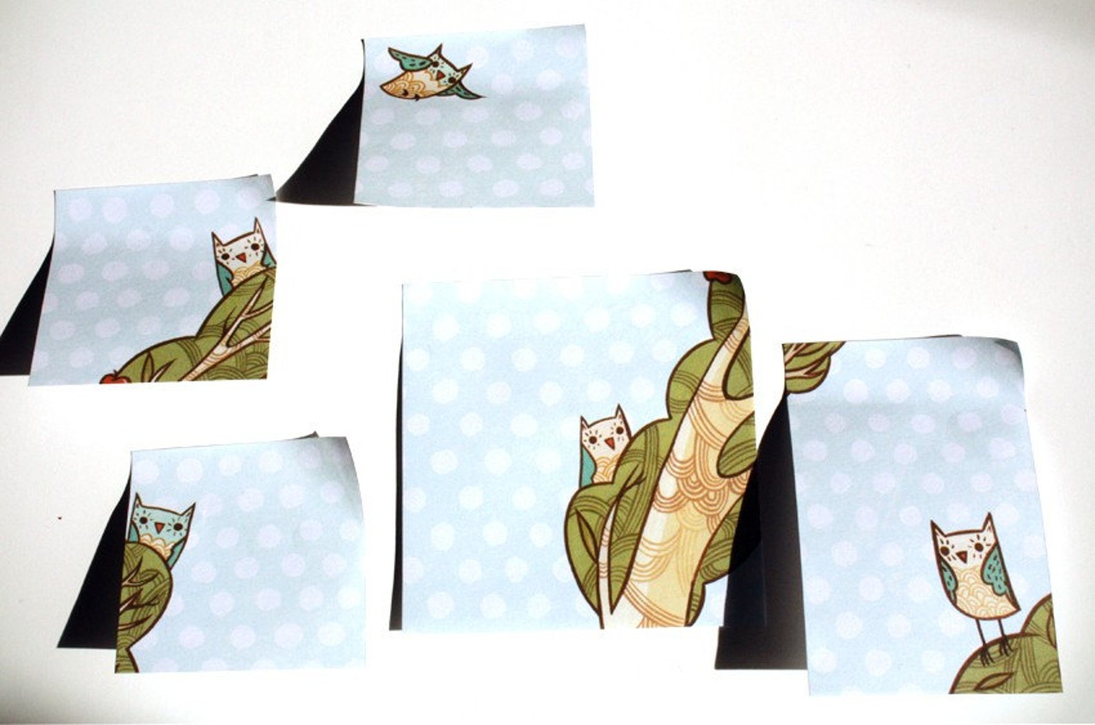 STICKY NOTES : Teacher Gifts, Owl Stationary - Post It Notes - Planner ...