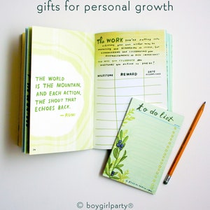 GROWTH Journal With Prompts — Personal Growth Gift — Birthday Gifts for ...