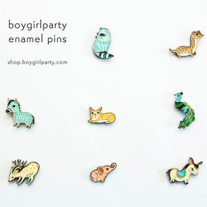FLAMINGO Enamel Pin — Pink Flamingo Gift Brooch -- Flamingo Lapel Pin ...