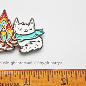 Camping Enamel Pin — Cat Pin — Top Sellers 2025 — Outdoor Gift — Best ...