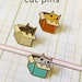 Box Cat Pin Kawaii Enamel Cat Pin Funny Enamel Pins Cat Lover Gift for ...