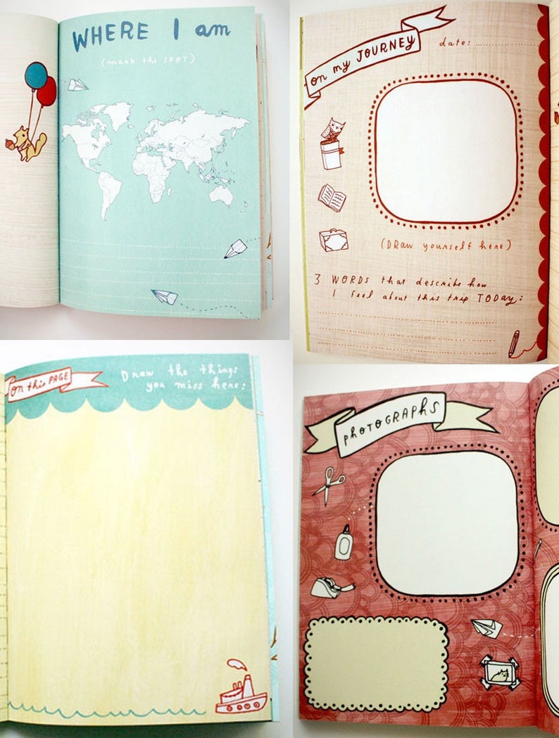 Travel Journal TRAVEL NOTEBOOK Adventure Book Gift for Teen | Etsy