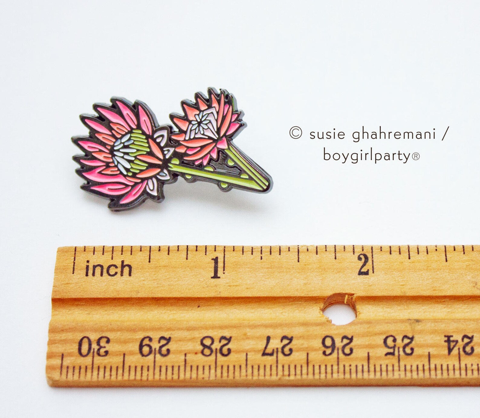 Protea Enamel Pin — PROTEA PIN — Aesthetic Pins — Care Package for Her ...