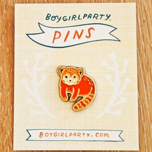 Red Panda Pin - Cute Enamel Pins for Backpacks - Red Panda Jewelry ...