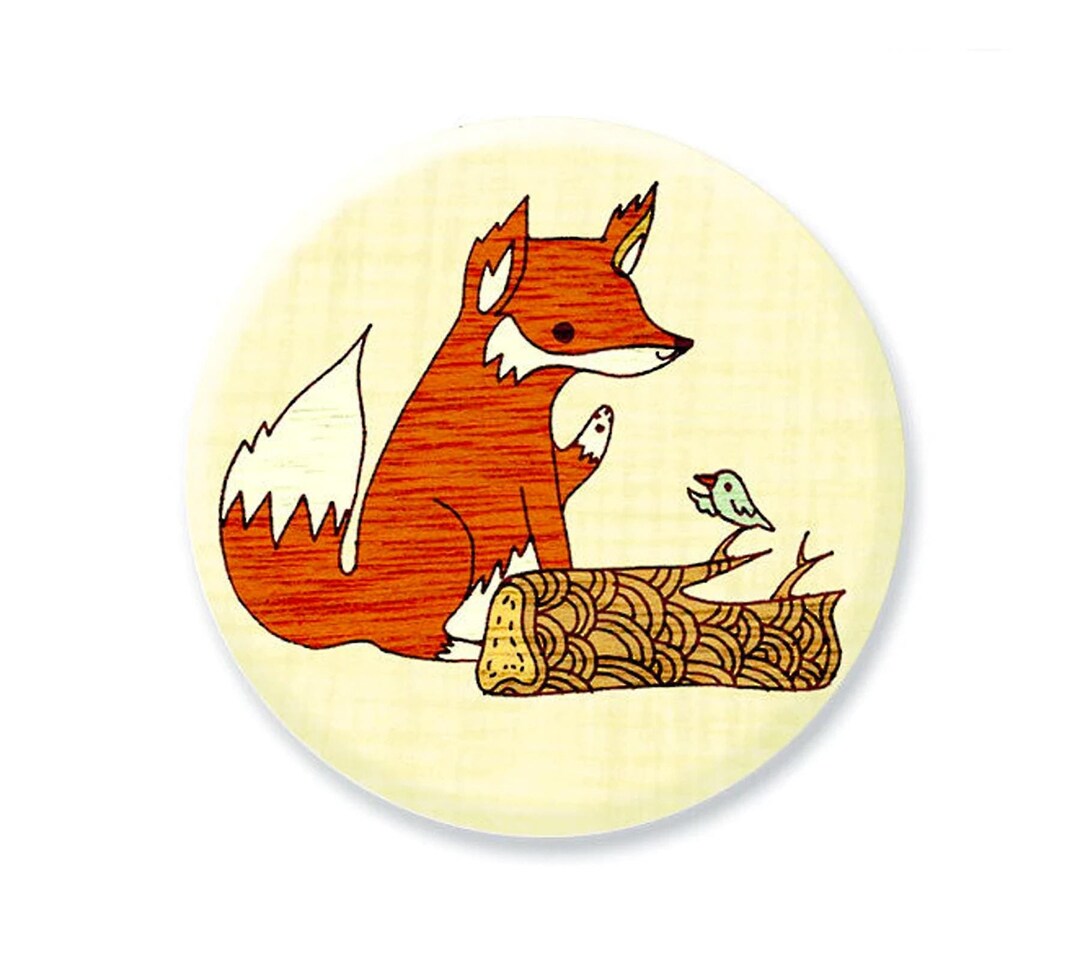FOX Make up Mirror — Cottagecore Party Favors — Girlfriend Gift ...