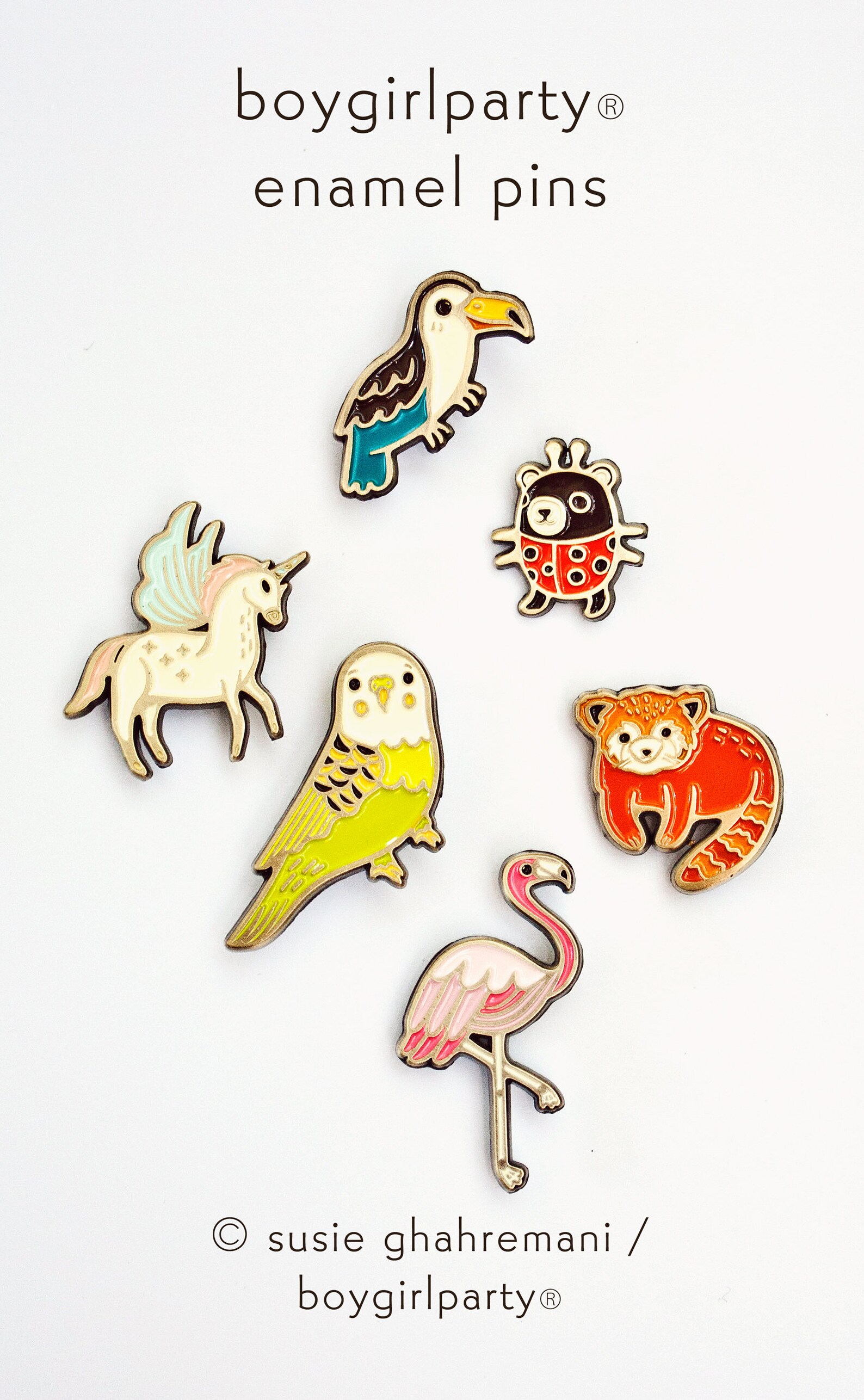 FLAMINGO Enamel Pin Pink Flamingo Gift Brooch Flamingo | Etsy