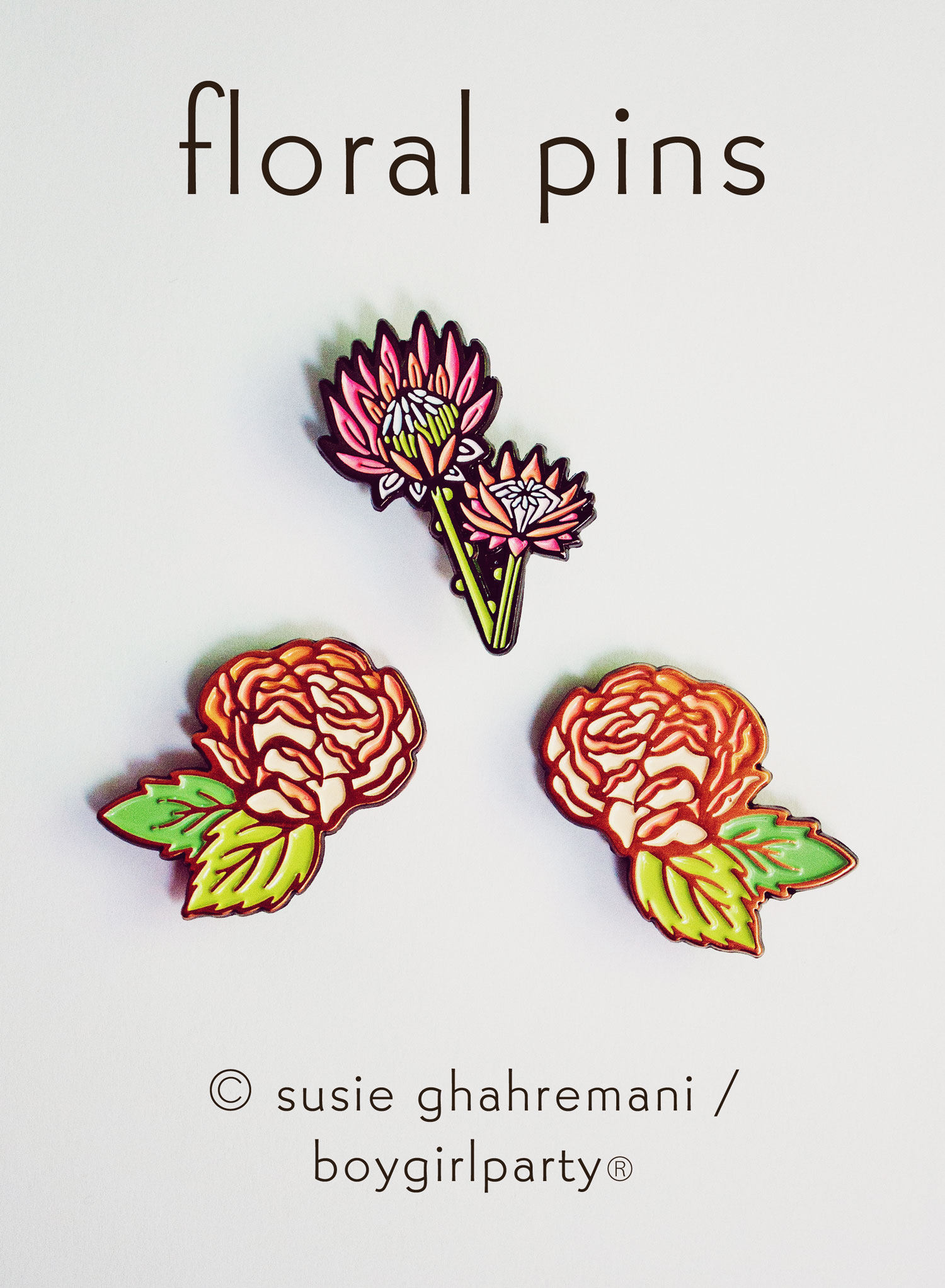 Protea Enamel Pin — PROTEA PIN — Aesthetic Pins — Care Package for Her ...
