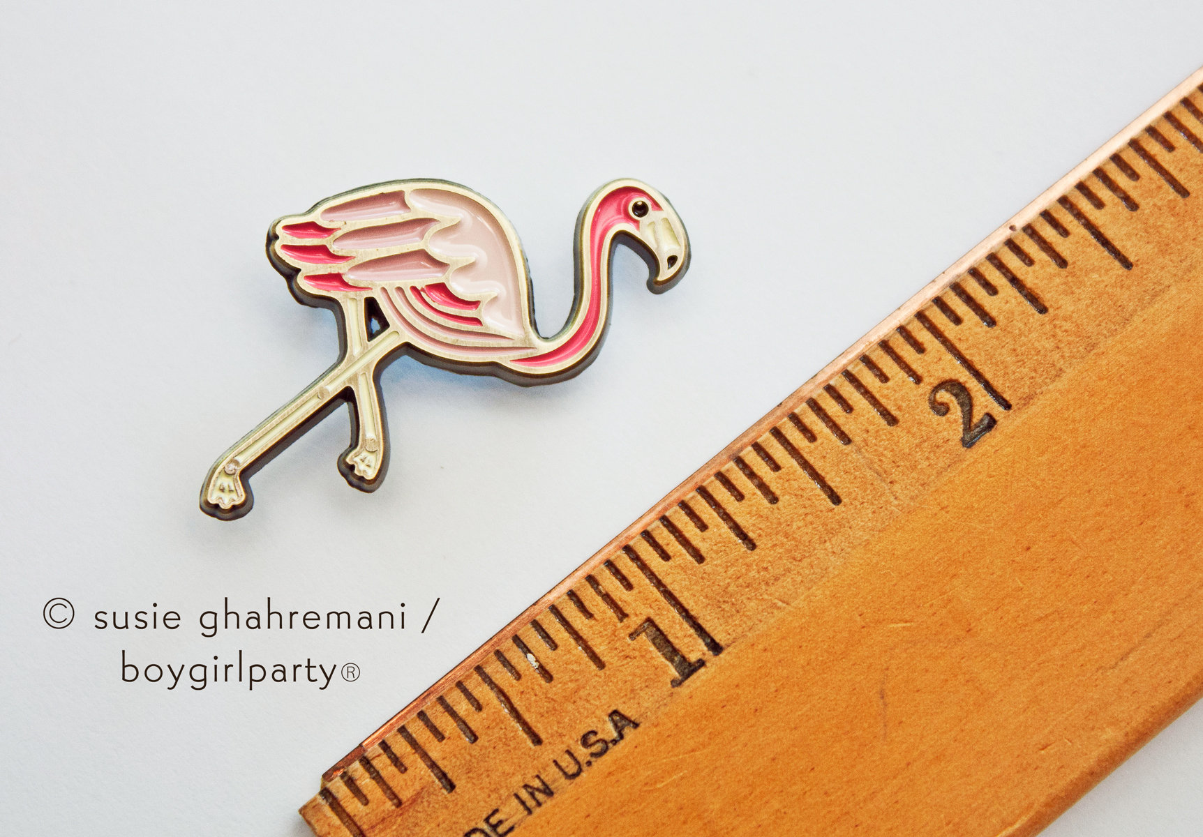 FLAMINGO enamel pin pink flamingo gift brooch flamingo | Etsy