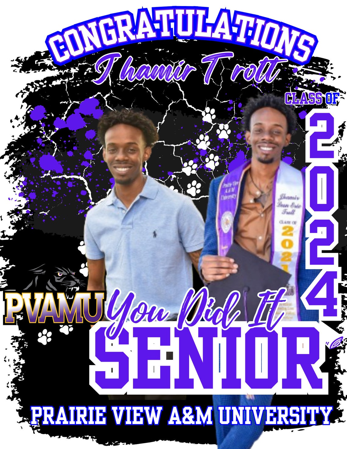 Graduation Bundle, Graduation Digital Templates, Grad Mockups, Canva ...