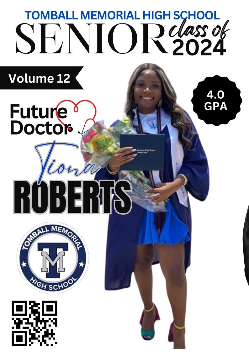 Graduation Magazine Cover Templates, Grad Invitation, Magazine Cover - Etsy