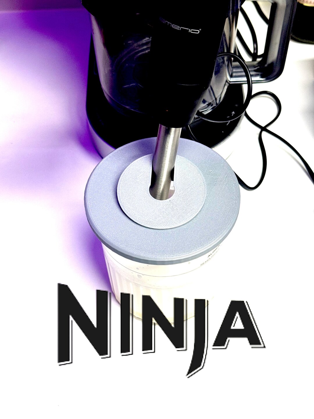Splash Guard Lid for Hand Blender From the 3D Printer Ninja Creami ...