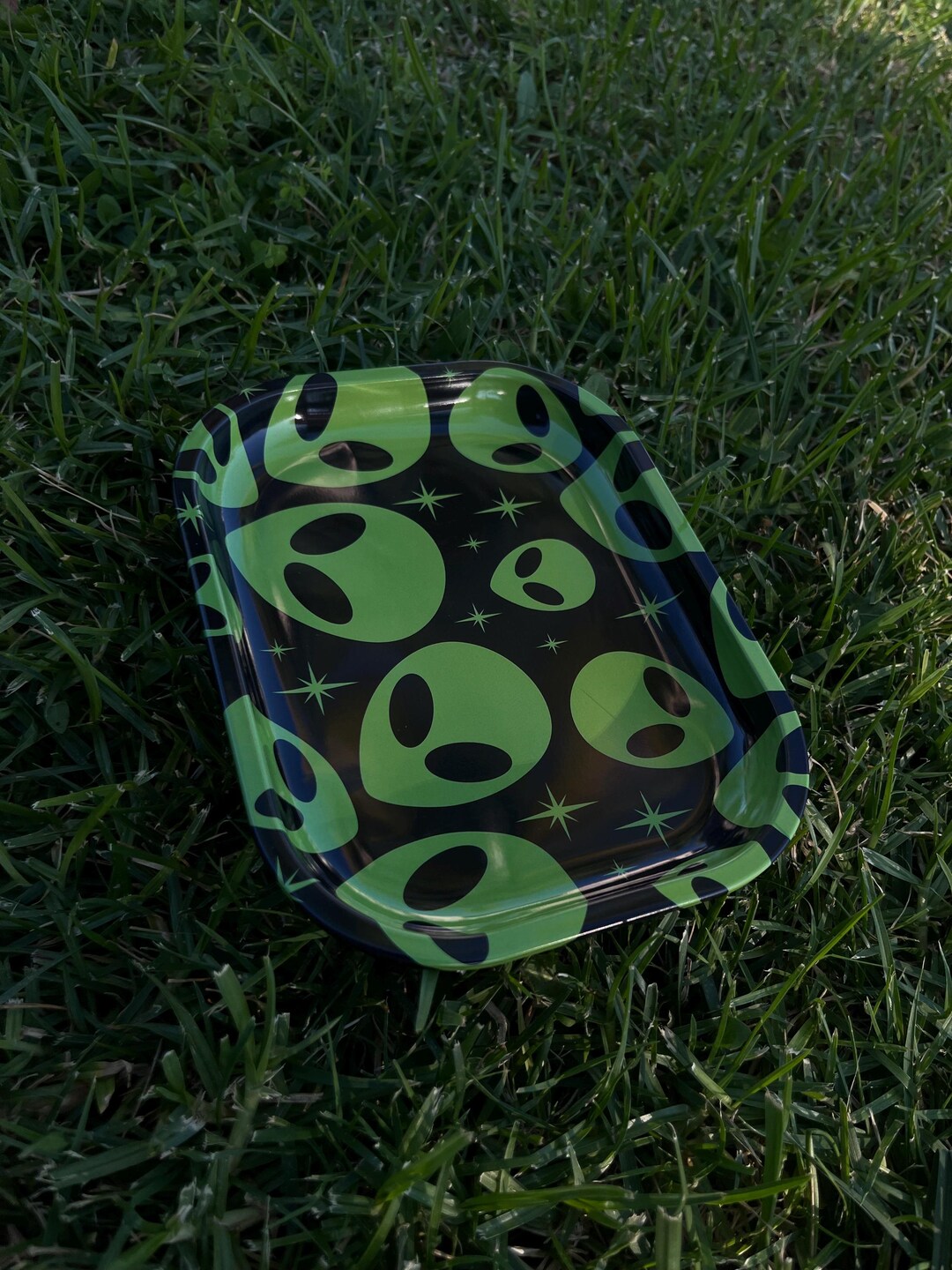 Unique Metal Rolling Tray (alien) - Etsy