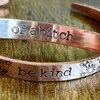 Custom Walking/ Hiking Stick Medallion/ Personalized Hand Stamped ...