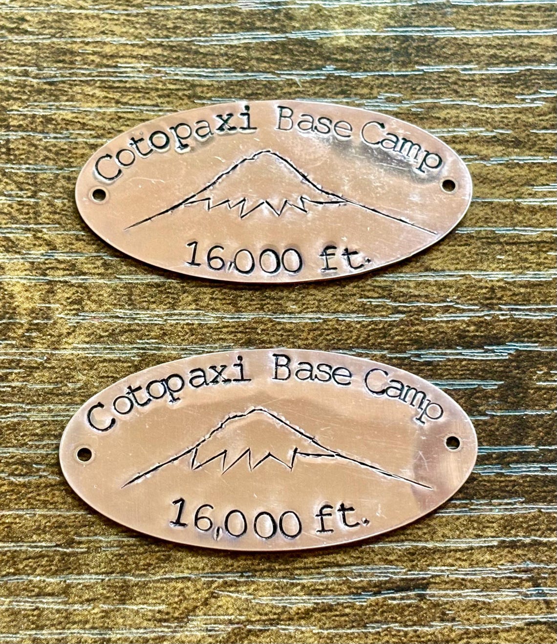 Custom Walking/ Hiking Stick Medallion/ Personalized Hand Stamped ...