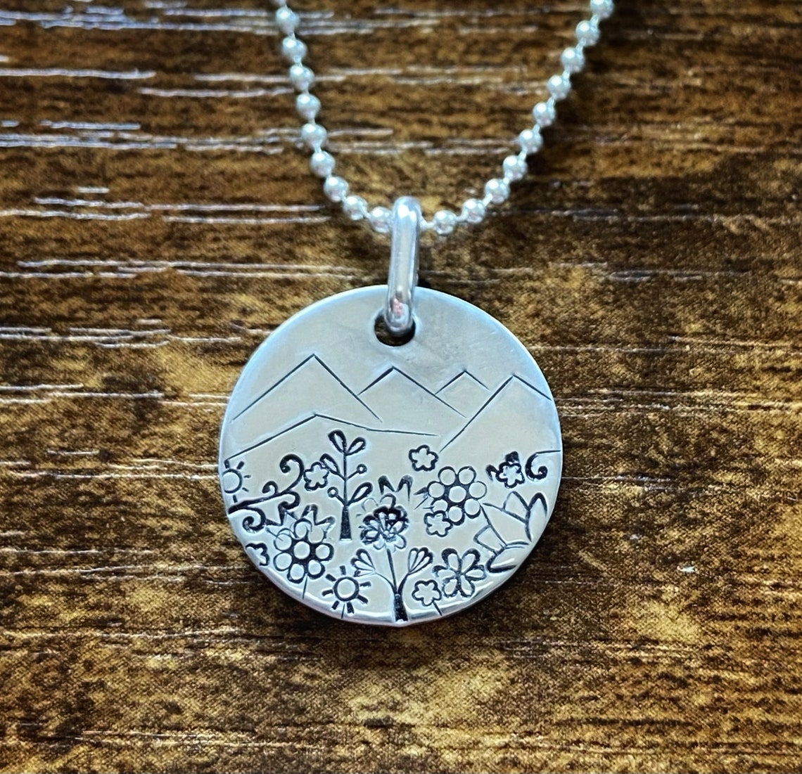 Spring/ Summer Time in the Mountains Necklace Flowers & - Etsy