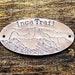 Custom Walking/ Hiking Stick Medallion/ Personalized Hand Stamped ...