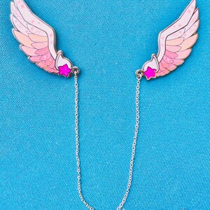 Aeon Hero: Wing Chain Enamel Pins - Etsy