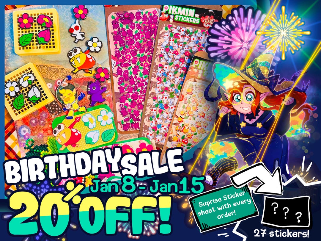 Pimin 2 the Full Set, Sticker Set and Pin Set - Etsy