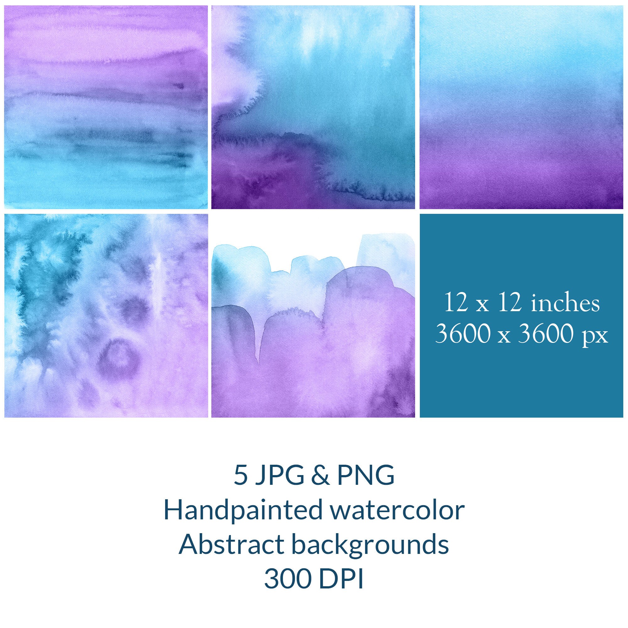Purple Teal Gradient Background, Ombre Textures Paper | 11 Design ...