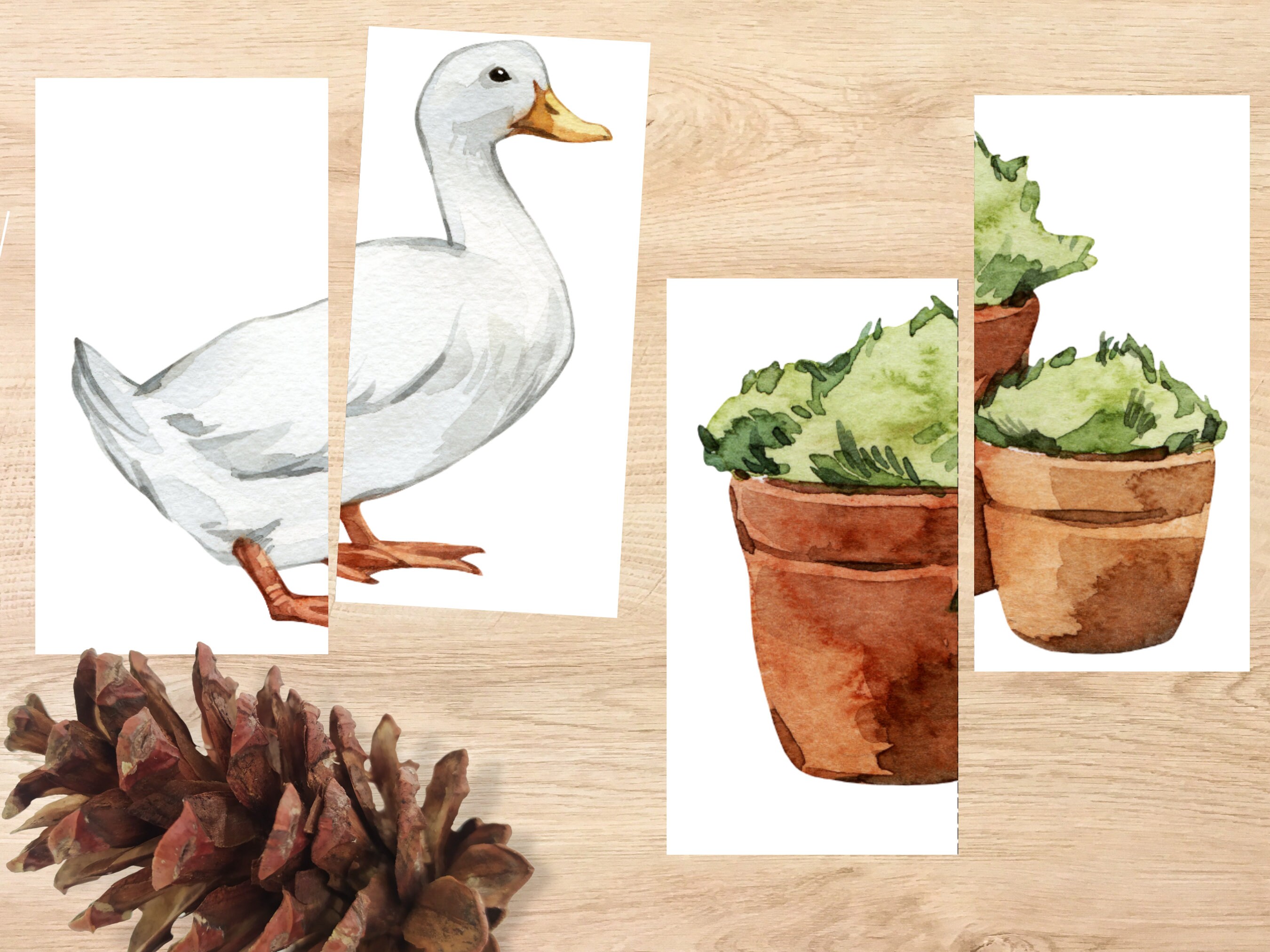 Farm Themed Matching Puzzle Printable, Montessori Learning, Preschool ...