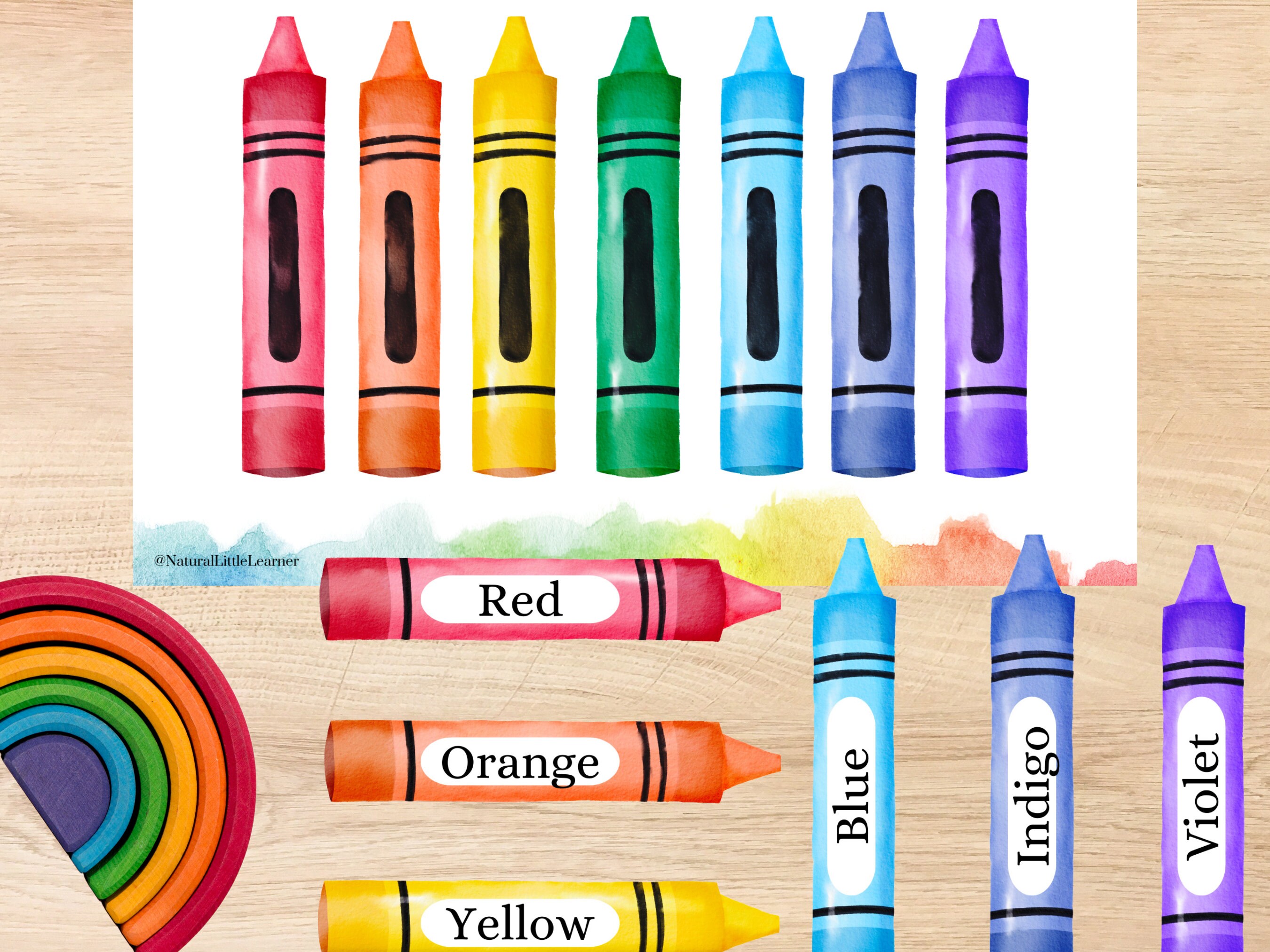 Crayon Color Matching Game, Busy Book Printable, Homeschool Worksheet ...
