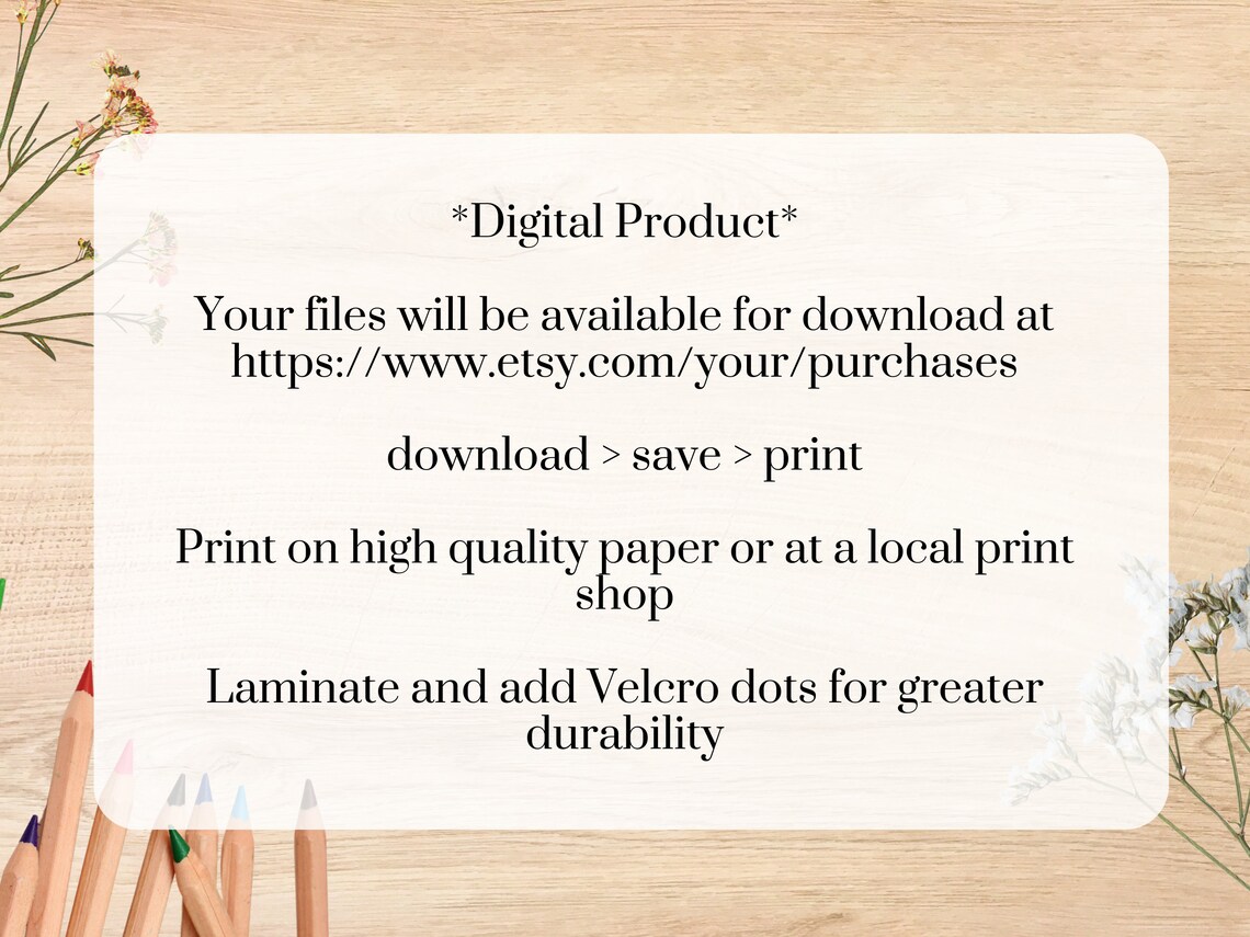 Color Matching Activity, Color Learning, Toddler Busy Book Printable ...