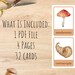 Autumn Vocabulary Cards, Fall Words, Seasonal Activity, Printable ...