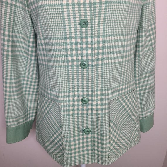 Vintage Pendleton Wool 49er Jacket Mint Green Beige S… - Gem