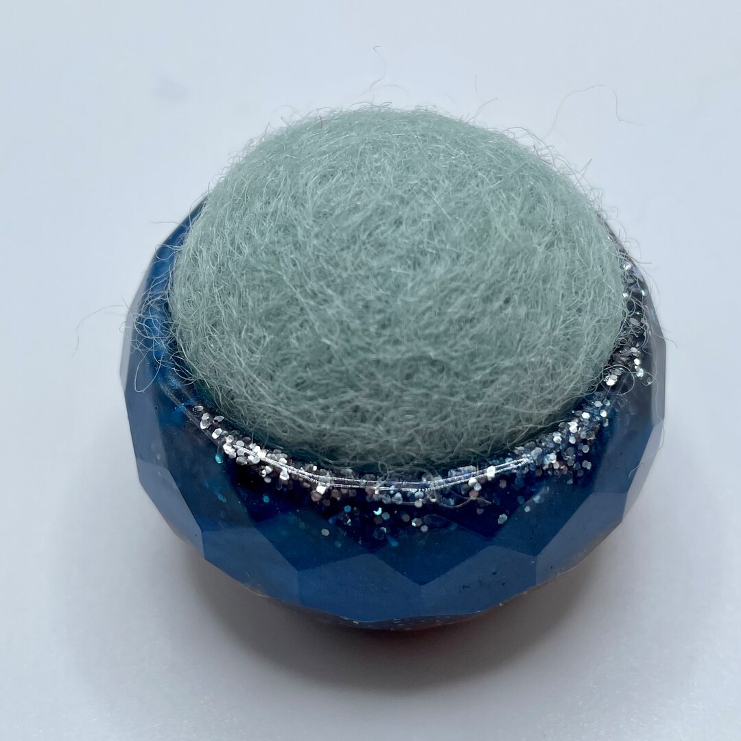 Wool and Resin Pincushion - Etsy