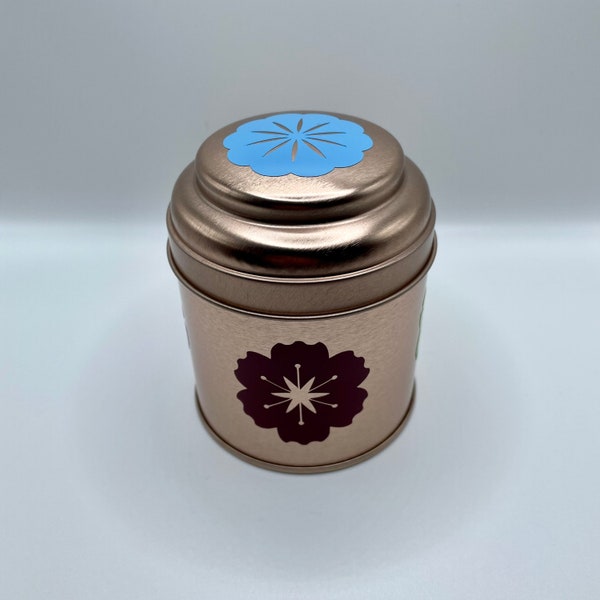 Floral Tea Tins - Etsy