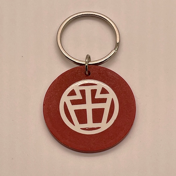 Poker Chip Keychain - Etsy
