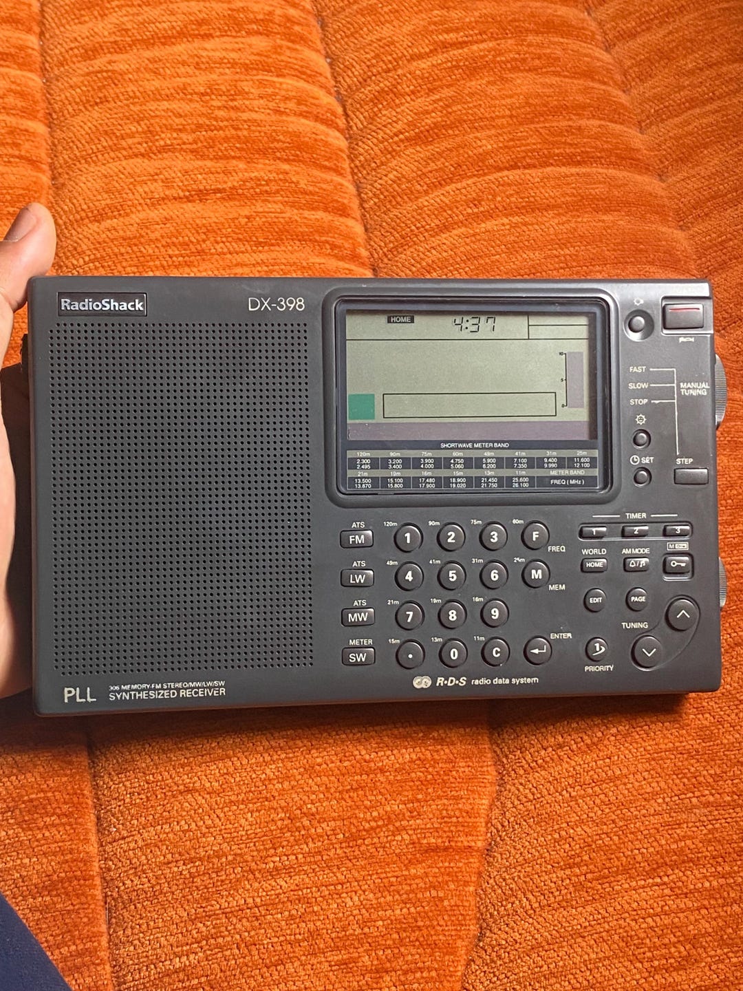 Vintage Radio Shack DX398 Shortwave FM LWMW SW | Old Radio | Vintage ...