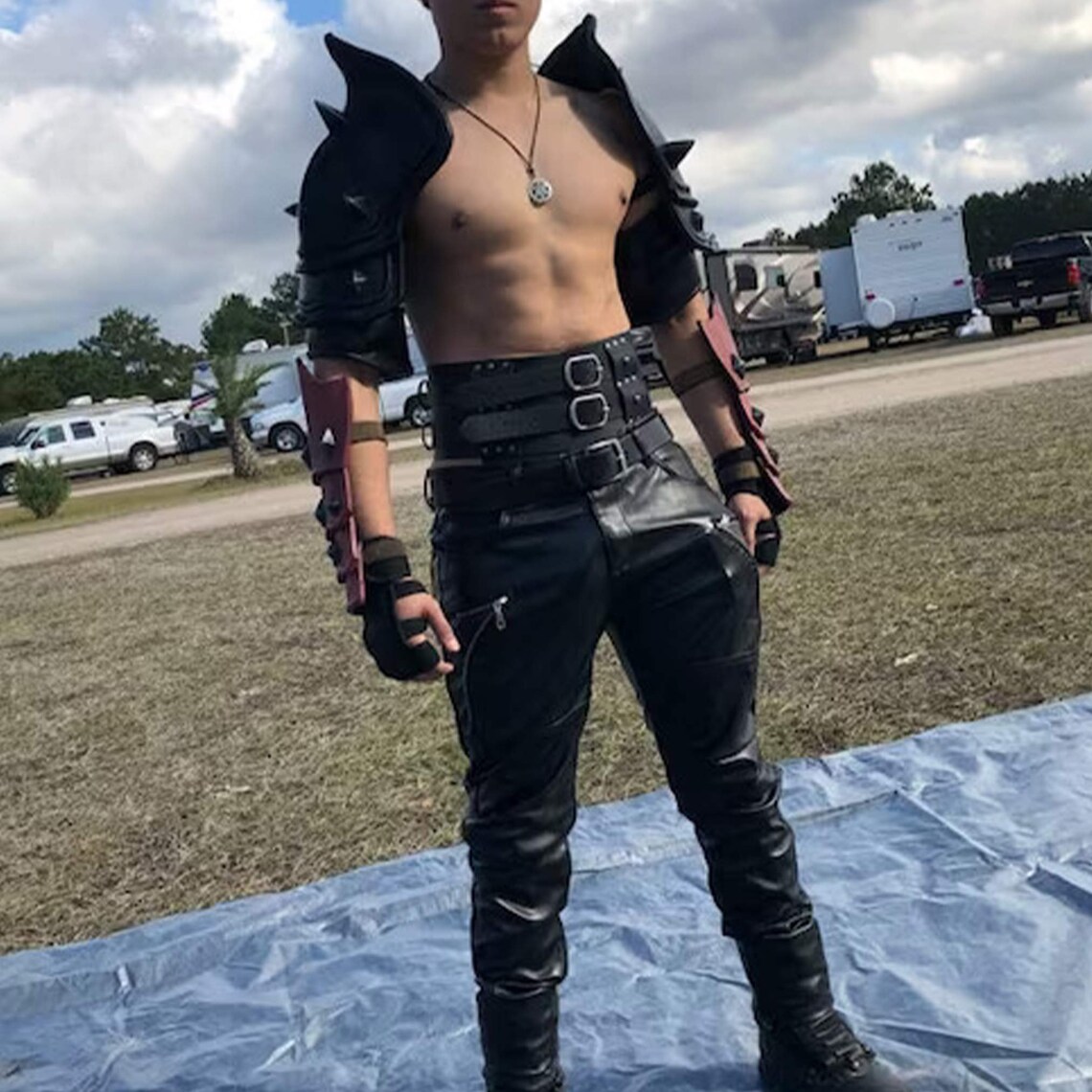 Handcrafted Gladiator Barbarian and Viking Heavy Belt With 2 Removable ...