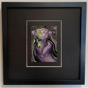 Ferret Print, CUSTOMIZABLE, Vampire, Personalized, Dracula, Gothic ...