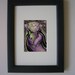 Ferret Print, CUSTOMIZABLE, Vampire, Personalized, Dracula, Gothic ...