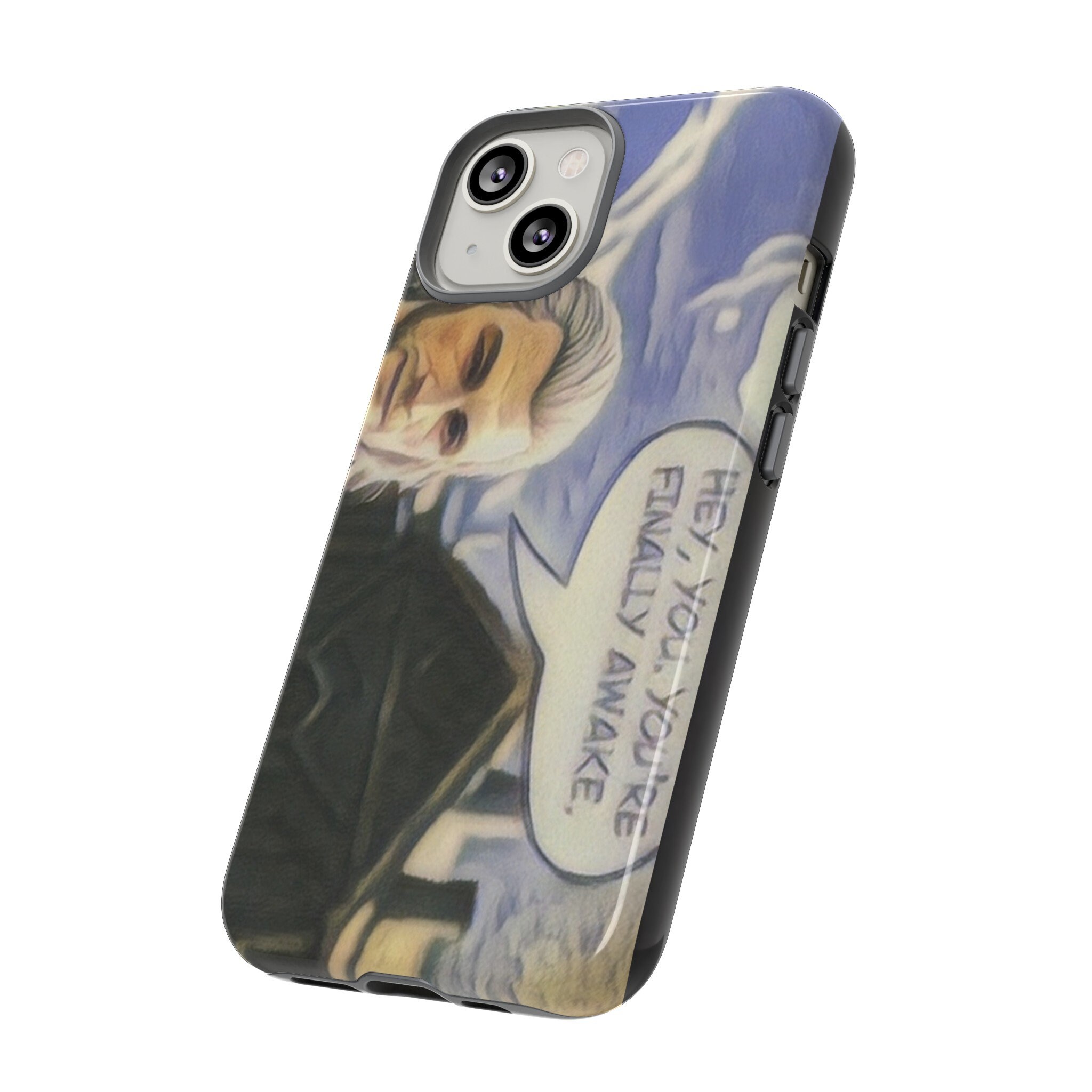 Skyrim Hey You, You're Finally Awake Meme Phone Cases, Video Game Phone ...