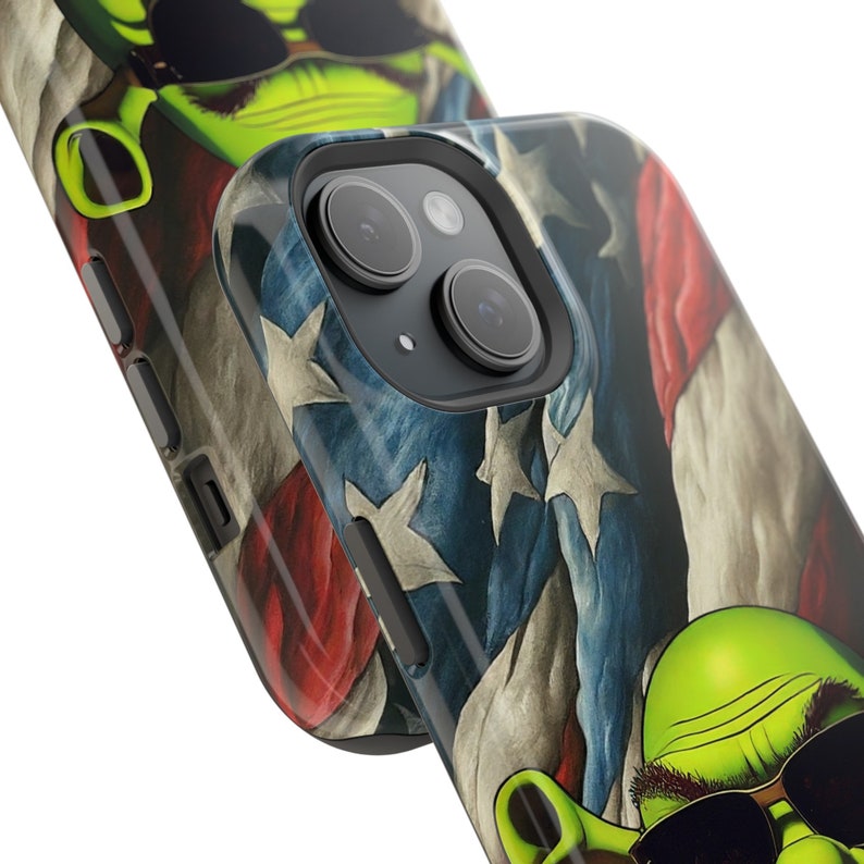 Magnetic Shrek the American Meme Magsafe Compatible Apple iPhone Tough ...