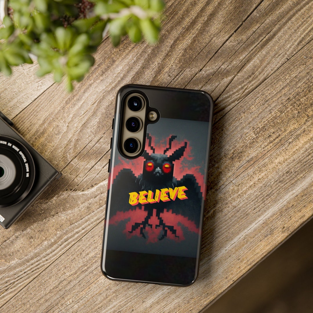 Mothman BELIEVE Cryptid Funny Meme Phone Cases, Apple Iphone, Google ...