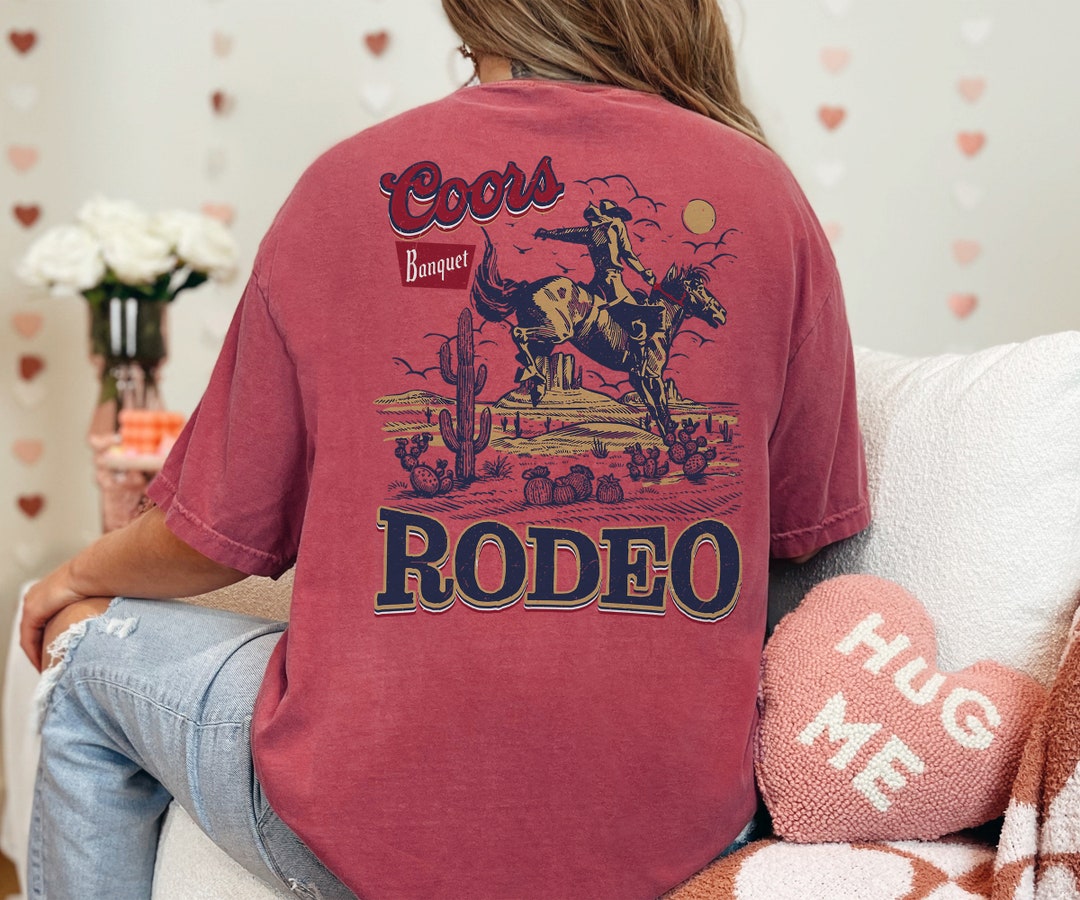 Comfort Colors® Rodeo Cowboy T-shirt, Western Coors Banquet Design ...