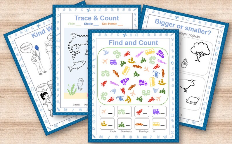 Comprehensive Learning Binder-preschool - Etsy