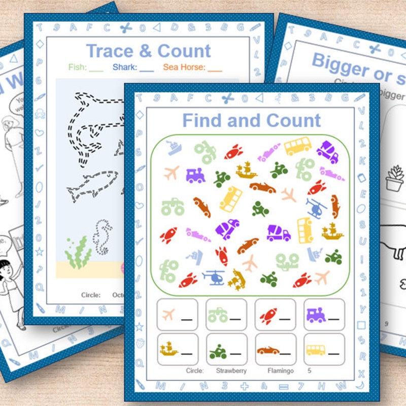 Preschool Learning Binder - Etsy