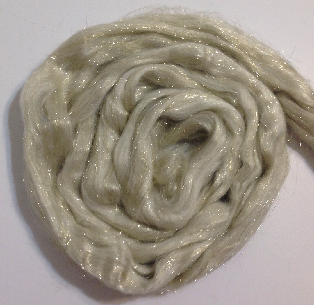 Stellina Gold Fibers for Blending, Gold Fibers, Spinning, Fiber ...