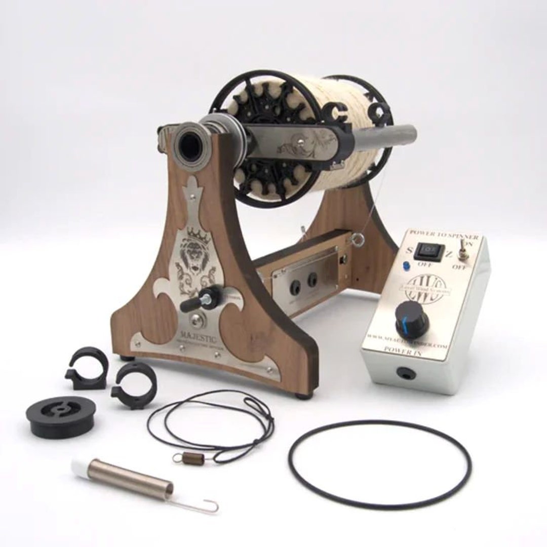 Kit 2 Majestic Electric Spinner With Autowinder, E-spinner Wheel ...