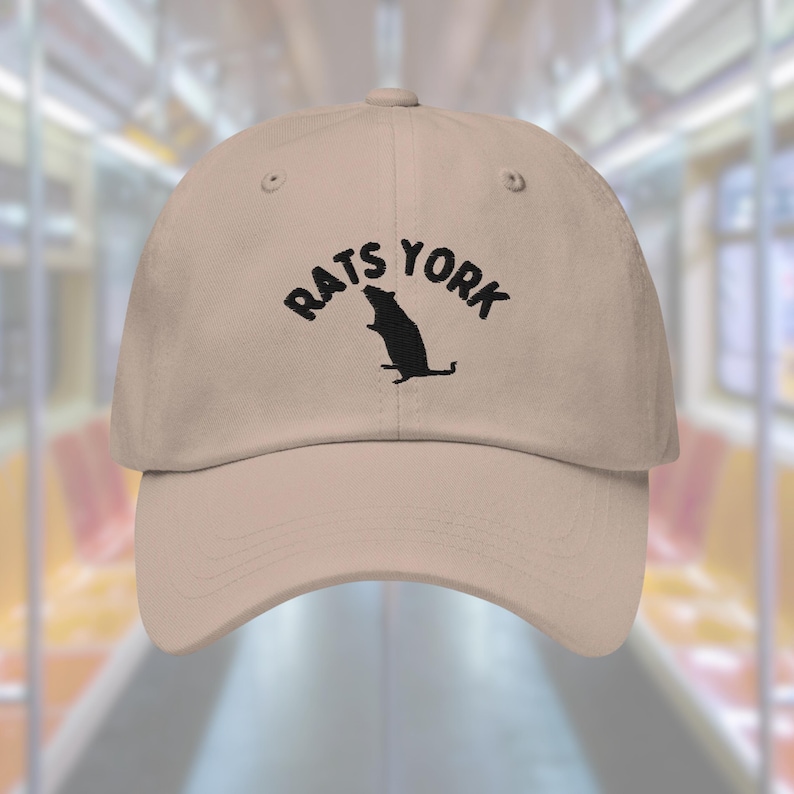 Rats York Collection, Funny Rat Dad Hat, NYC Dad Hat, NYC Souvenir ...