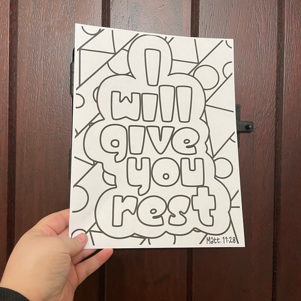Matthew 11 28 - Etsy